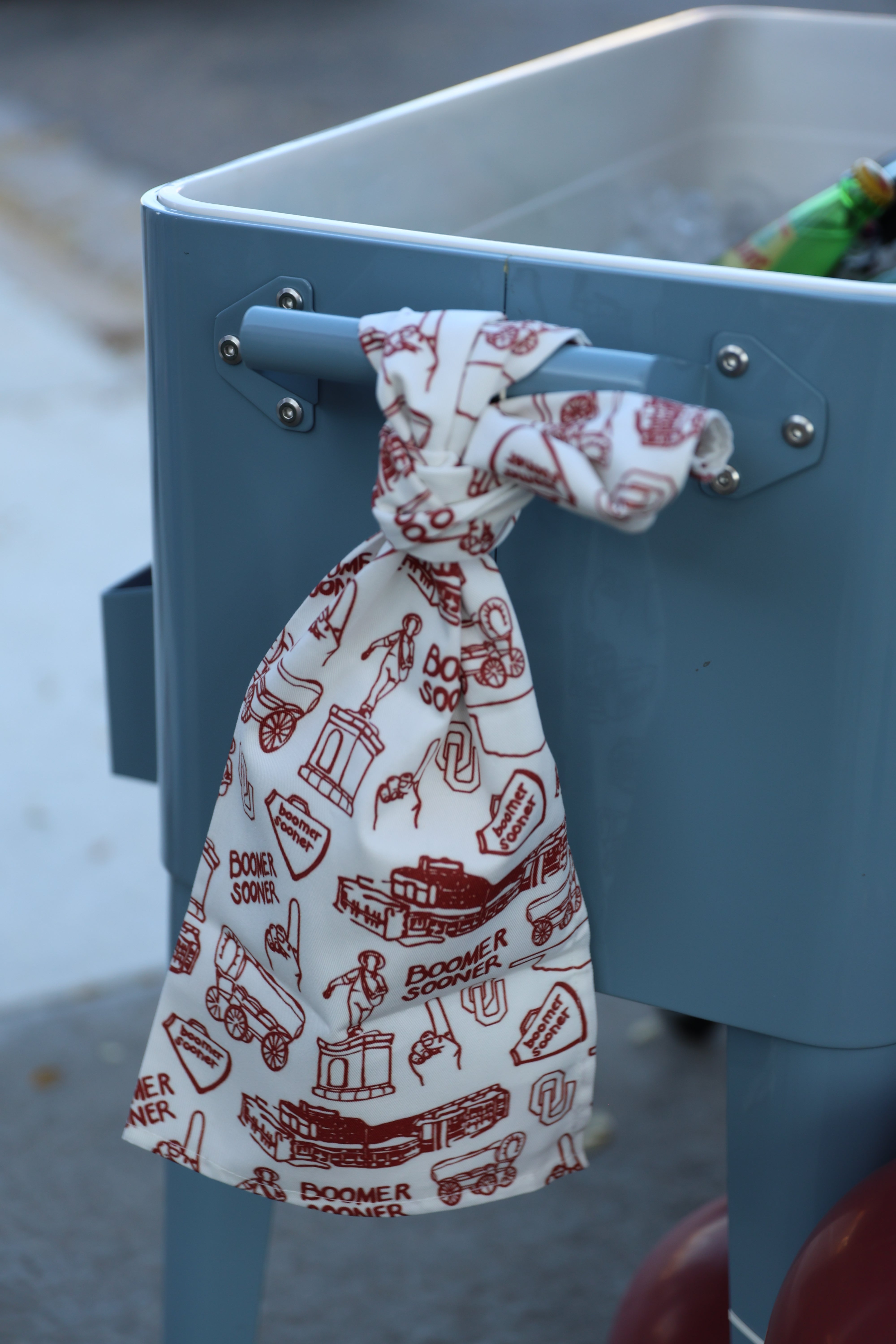 OU Cotton Kitchen Towel – Victory Lap