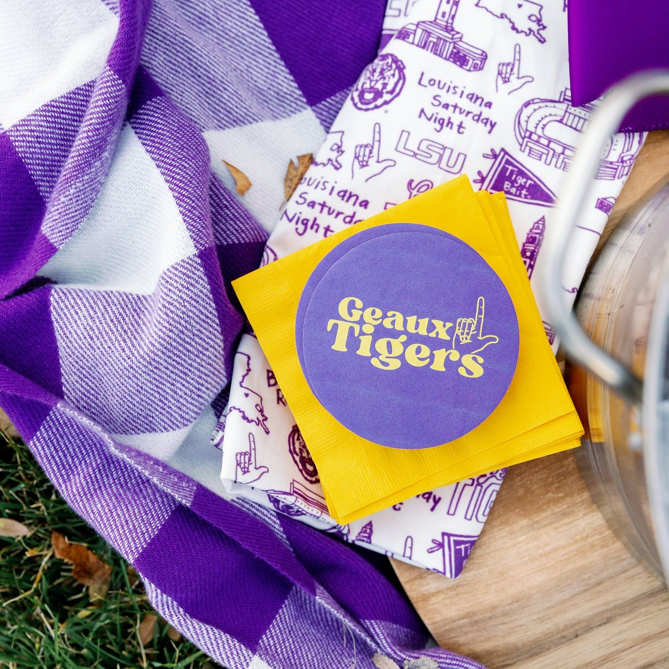 PRE-ORDER: LSU Coasters – Victory Lap