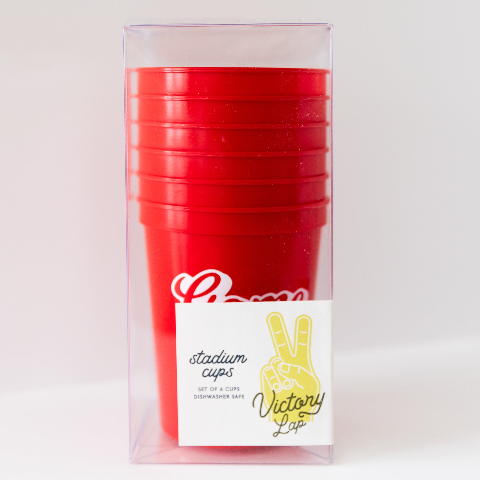 Game Day Cups - Red – Victory Lap